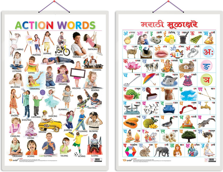 Marathi Varnamala Chart Pdf With Pictures Of Each Alphabets Marathi