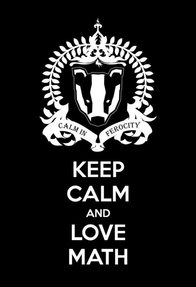 Keep Calm And Love Math Wallpaper