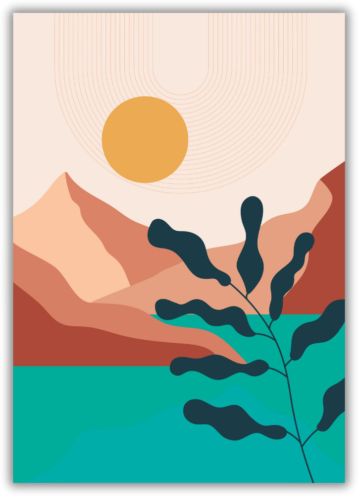 A4 Size Poster PAPER PLANE DESIGN Life Quotes Wall Poster For Home