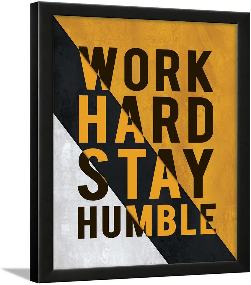 Hard Work Motivational Poster