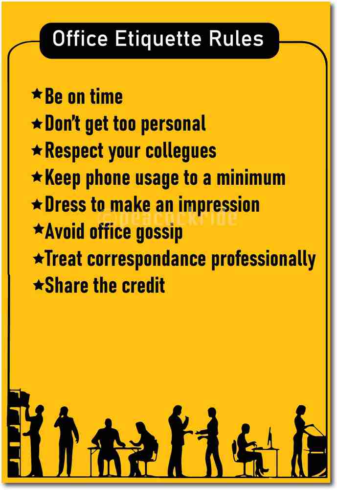 Workplace Etiquette Rules Business Etiquette, A Guide: 11 Tips For