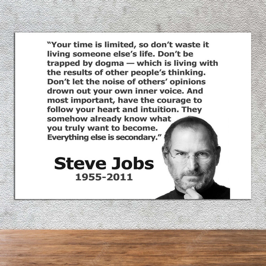 Steve Jobs Quotes Your Time Is Limited Hd