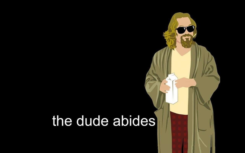 Big Lebowski Dude Abides Wallpaper ArtStation Big Lebowski