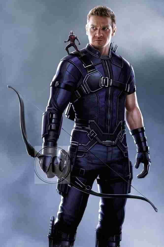 Printable Super Hero Hawkeye Superhero Hawkeye Poster, Unframed, With