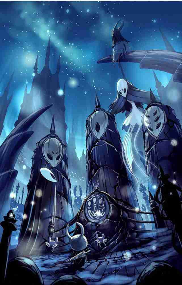 Hollow Knight Video Game Hd Matte Finish Poster Paper Print Animation Cartoons posters in India Buy art film design movie music nature and educational paintings wallpapers at Flipkart
