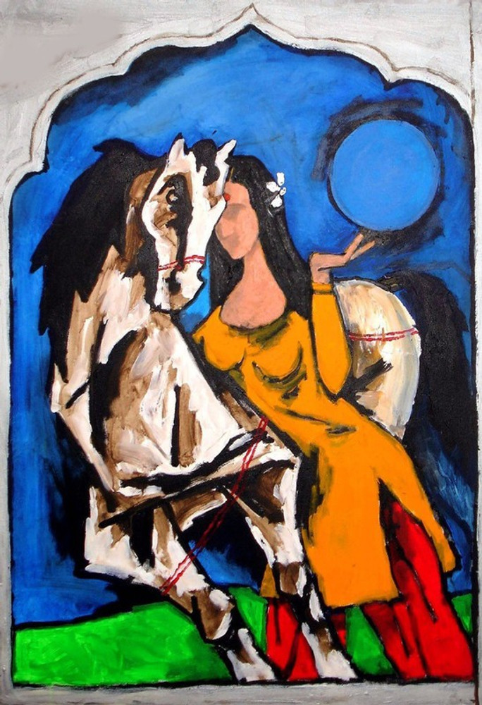 Paintings Of Mf Hussain Hindu Gods