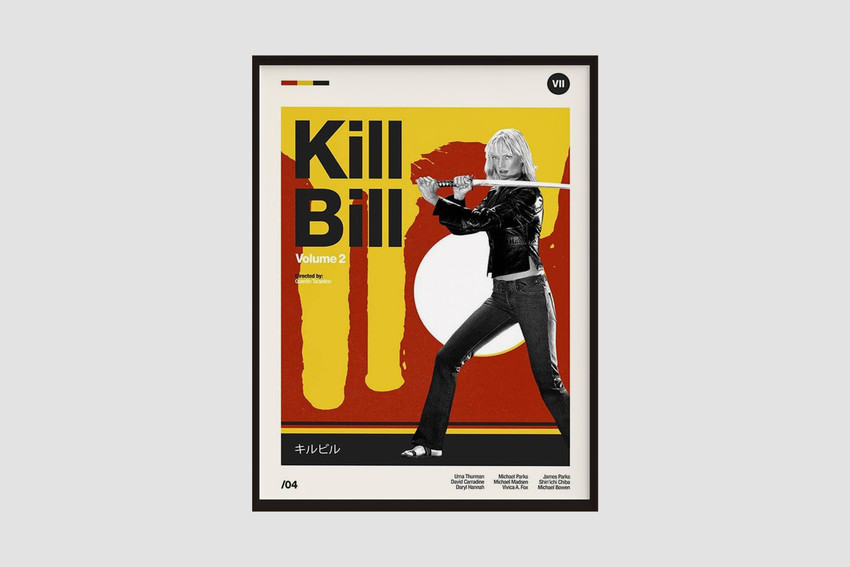 Kill Bill Birthday Card Printable Kill Bill Vol. 1 (2003)" Poster