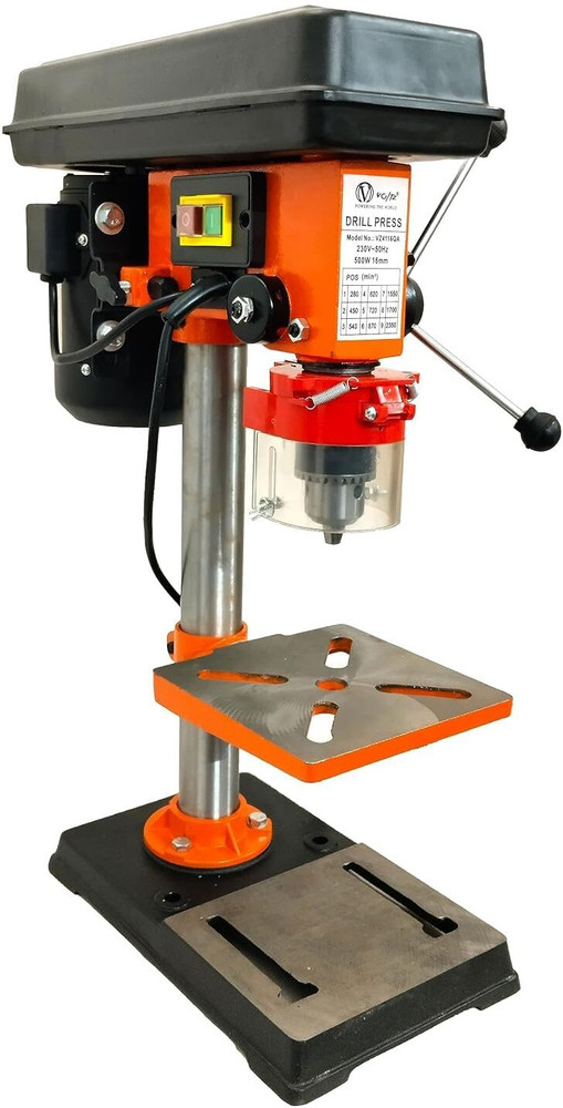 VOLTZ VOLTZ VZ 4116QA Drill 9 Level Speed Mini Bench Drill 16mm Chuck Machine 500w Motor 280 2350rpm Bench Top Mounted Press Pistol Grip Drill Price in India Buy VOLTZ VOLTZ VZ