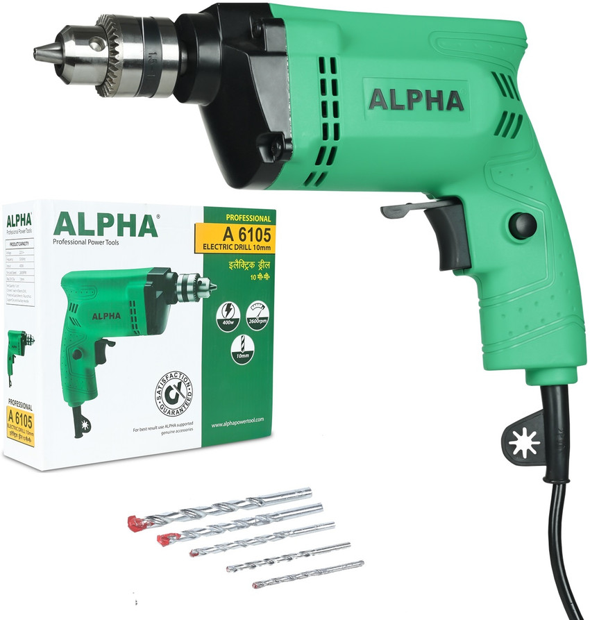 Alpha drill machine 13mm price store