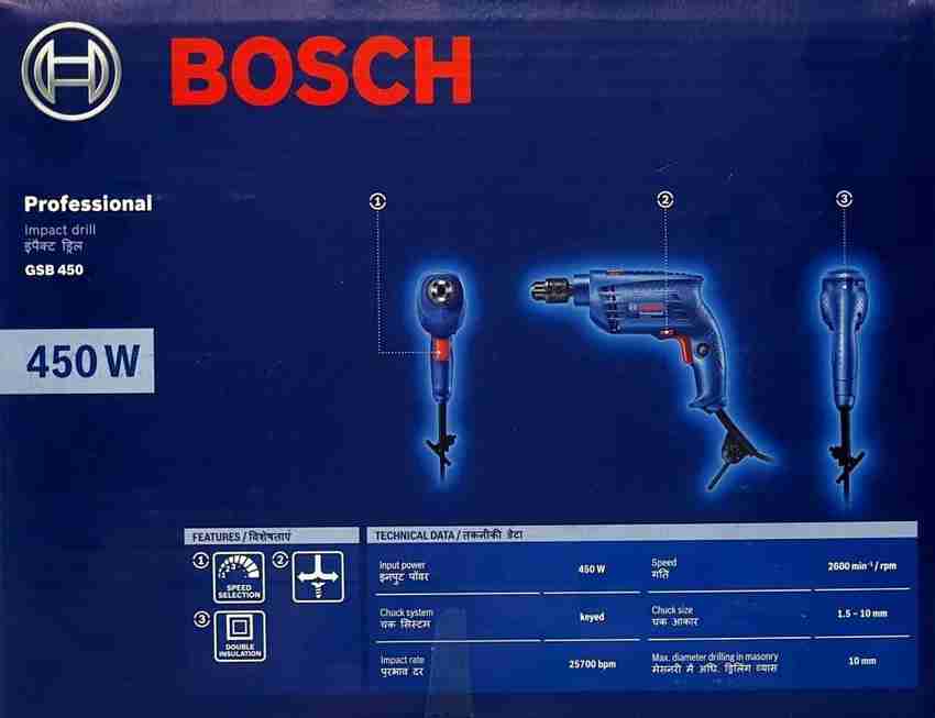 Bosch gsb 450 drill machine store