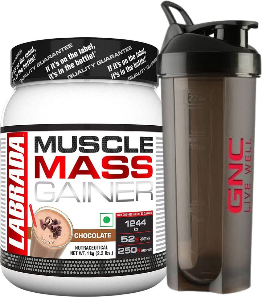 Labrada De Chocolate Labrada Muscle Mass Gainer 3 Kg (6.6 Lb),