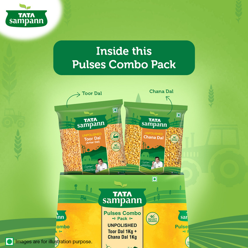 Toor Dal And Chana Dal