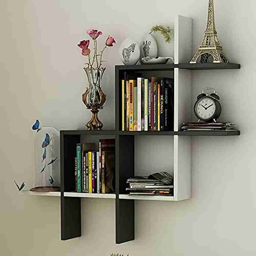 Buy wooden cave wooden cave Wall Shelf for Office Living Room Bathroom Kitchen Multipurpose Wooden Wall Shelf online at Flipkart