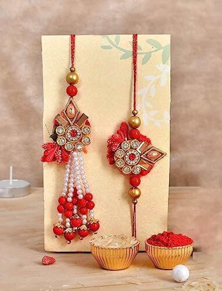 Flipkart SmartBuy Bhaiya Bhabhi Rakhi for Brother and Bhabhi with Set Of 2 Rakhi Assorted Rakhi Set Price in India Buy Flipkart SmartBuy Bhaiya Bhabhi Rakhi for Brother and Bhabhi with
