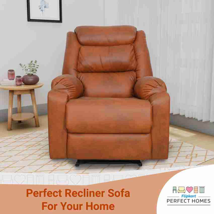 Flipkart Perfect Homes Centrus Leatherette Manual Recliner Price in India Buy Flipkart Perfect Homes Centrus Leatherette Manual Recliner online at Flipkart
