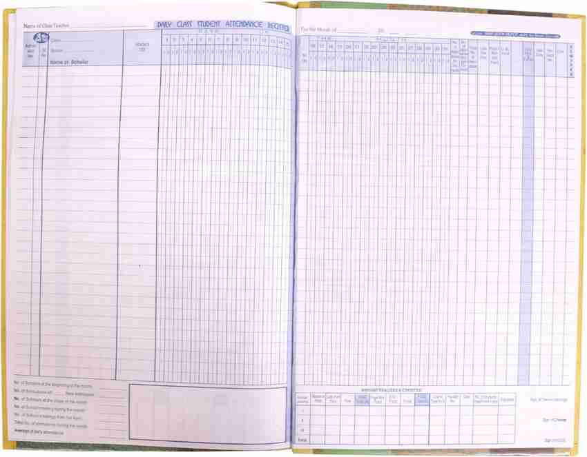 School Attendance Register