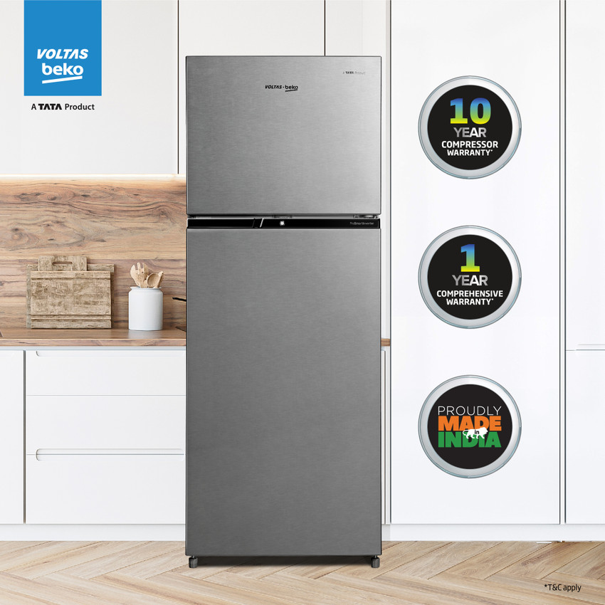 Voltas Beko 228 Litre Double Door Frost Free Refrigerator, 53% OFF