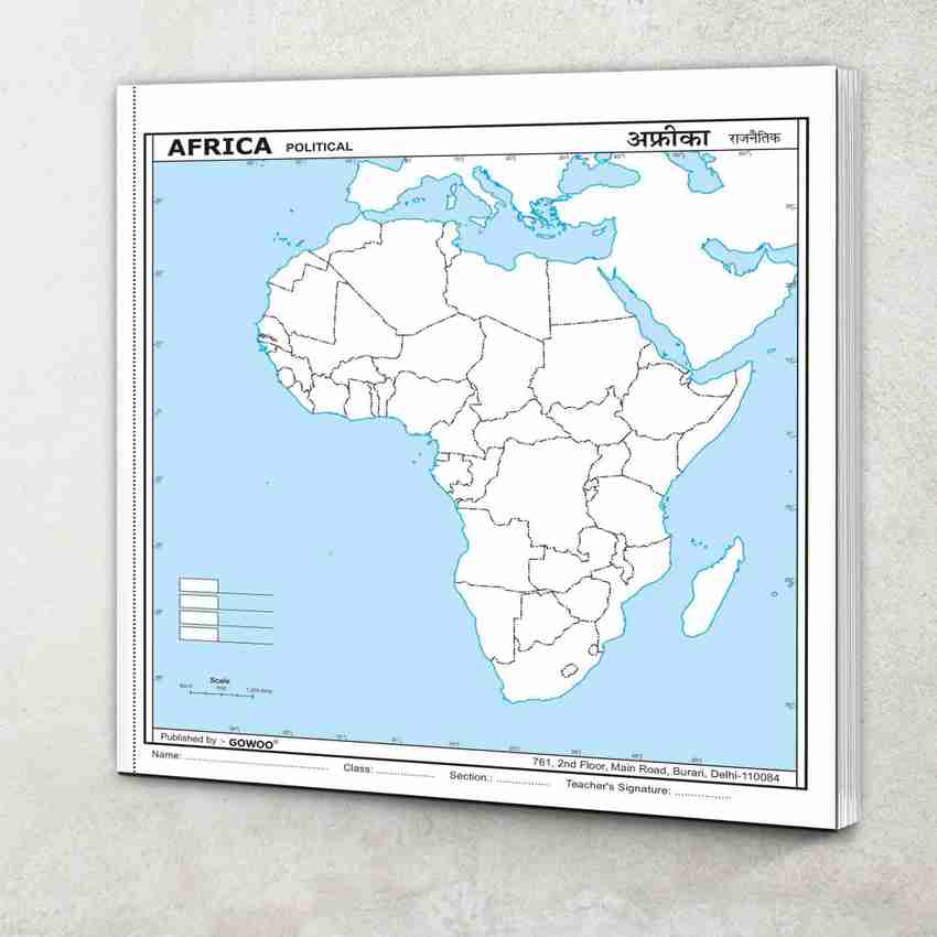 Outline Political Map Of Africa Map Africa Vector Images