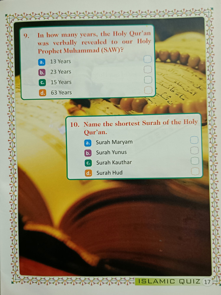 Islamic Knowledge Quiz Islam Quiz 300 Questions Answers: Publishing,