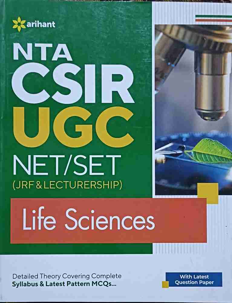 Bookscape Buy NTA UGC-CSIR NET Life Science Unit Wise, 07/30/2022