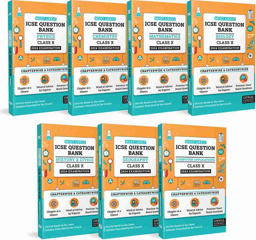 Oswaal Icse Question Bank For Class 10 Most Likely ICSE Question Bank