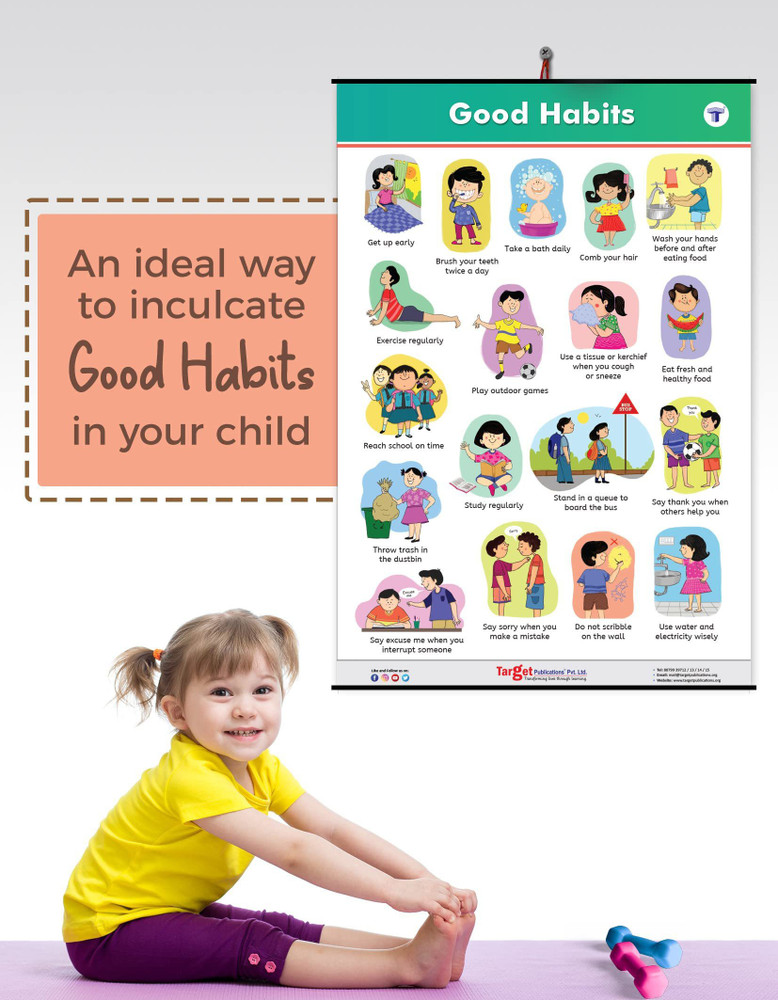 Healthy Habits Checklist Kids Daily Routine Daily Checklist, 60% OFF