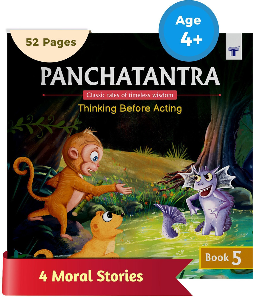 panchatantra stories coloring pages