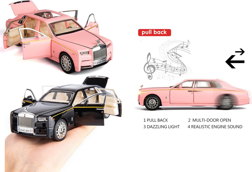 Rolls Royce Phantom Doors Open Back Akvanar 1:24 New Rolls Royce