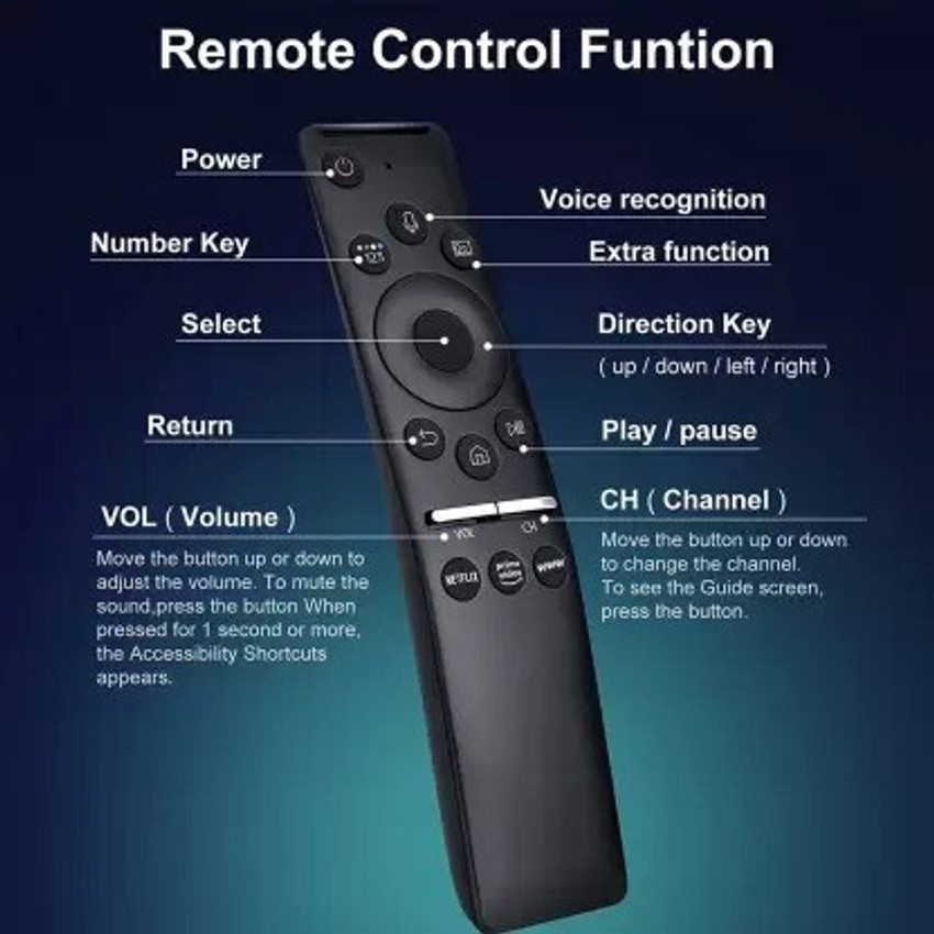 Samsung Smart Tv Remote Voice