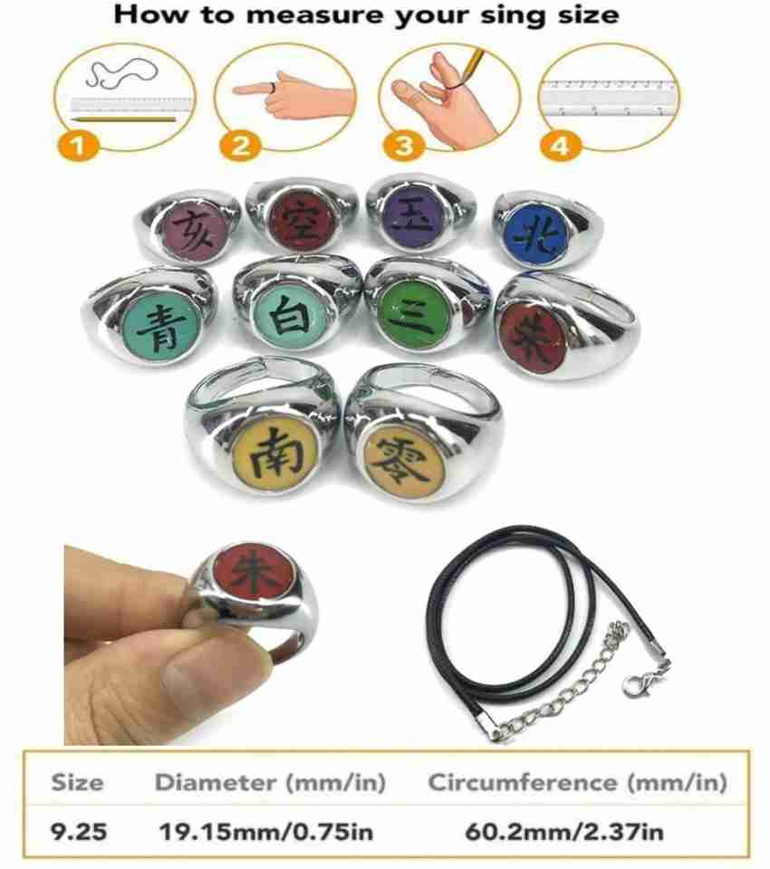Naruto Akatsuki Rings Naruto Akatsuki Page Itachi