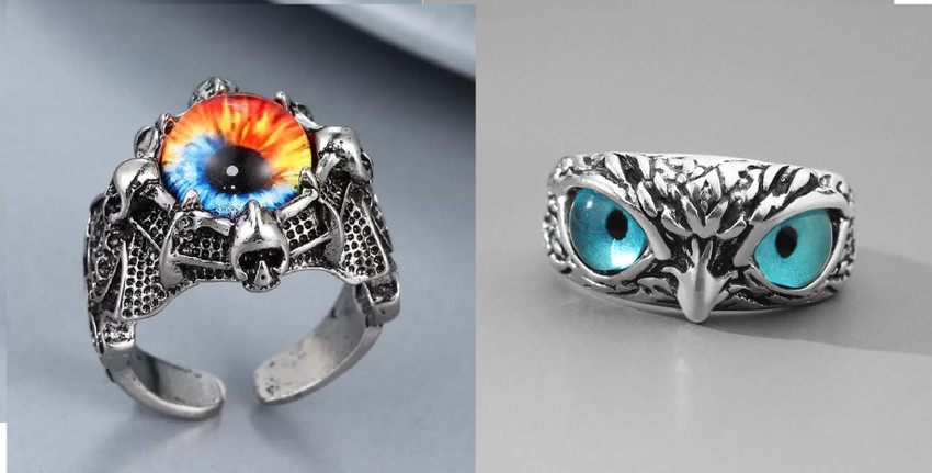 Glass eye ring store
