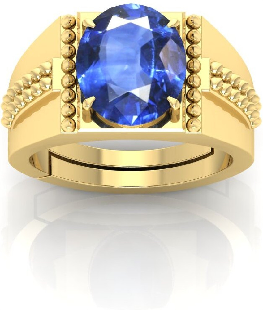 Pranjal Gems 12.25 Ratti Neelam Gemstone Adjustable Ring With Lab CertificateAP Stone Sapphire Ring Price in India Buy Pranjal Gems 12.25 Ratti Neelam Gemstone Adjustable Ring With Lab CertificateAP S...
