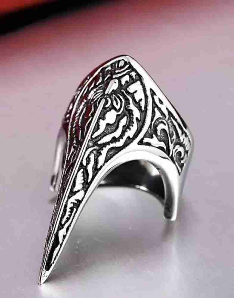 Shopping Dust Ertugrul Ghazi Ring And Dragon Eye Ring For Men And Women Stainless Steel Silver Plated Ring Price in India Buy Shopping Dust Ertugrul Ghazi Ring And Dragon Eye Ring