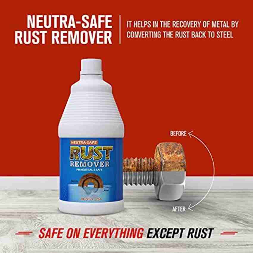 Rust X Neutrasafe Rust Remover instantly removes rust on Steel Iron Cast Iron Rust Removal Solution Price in India Buy Rust X Neutrasafe Rust Remover instantly removes rust on Steel Iron Cast Iron