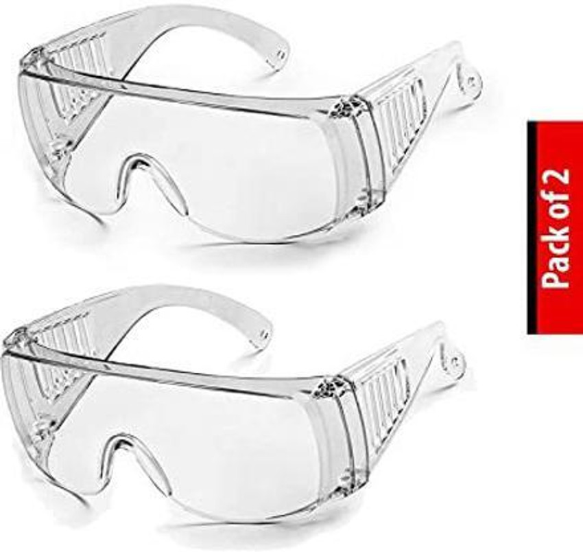 Lab Safety Goggles Poster Premium Retractable Belt Stanchion