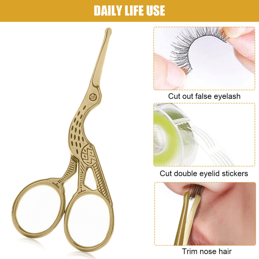 Flipkart HANNEA Nose Hair Trimmer Ear Nose Hair Scissors for Men Multipurpose Small Beard Scissors Salon Scissor Hair Cutting Kit