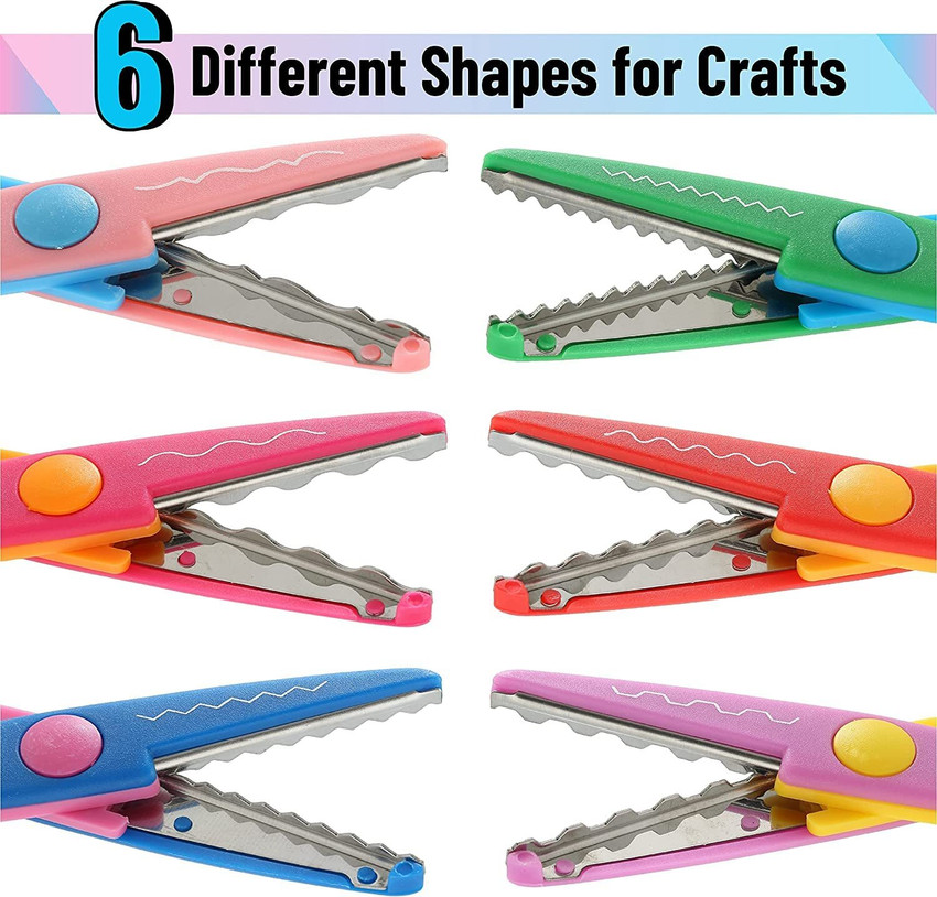 Zig zag craft scissors store