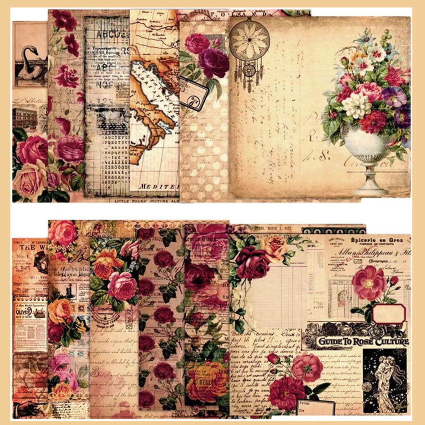 Vintage Scrapbooking Paper