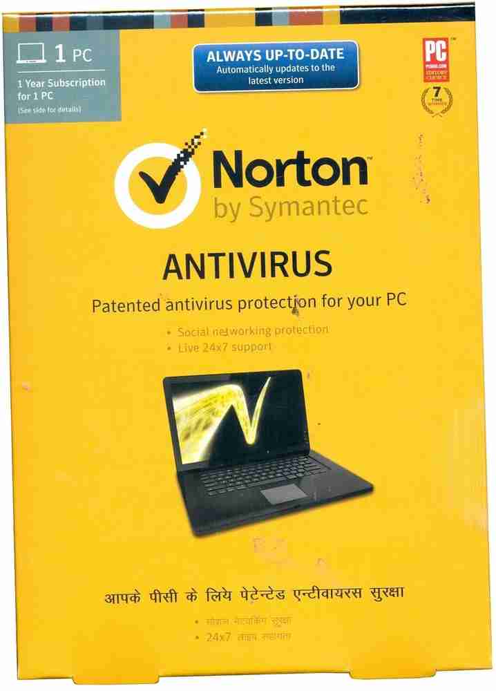 Norton AntiVirus 1 PC 1 Year Buy Norton AntiVirus 1 PC 1 Year Online at Best Prices in India Norton Flipkart