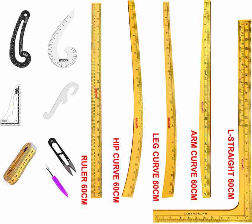 Hip Curve Sewing New Multi Function Plastic French Curve Sewing Ruler