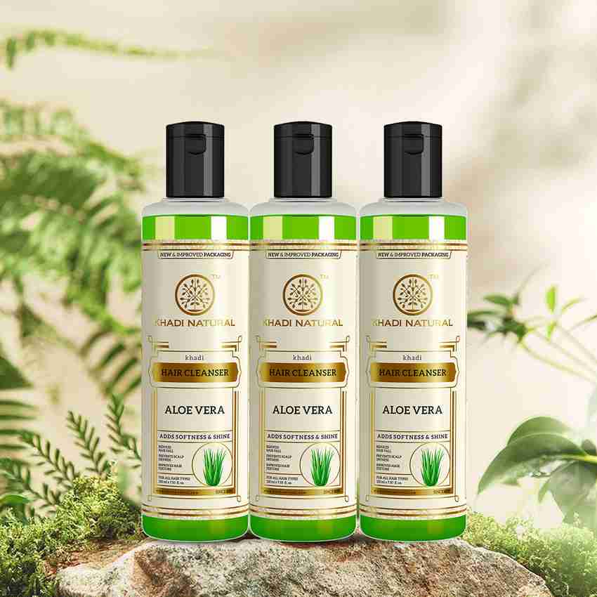 KHADI NATURAL Herbal Aloevera Shampoo Price in India Buy KHADI NATURAL Herbal Aloevera Shampoo Online In India Reviews Ratings Features Flipkart