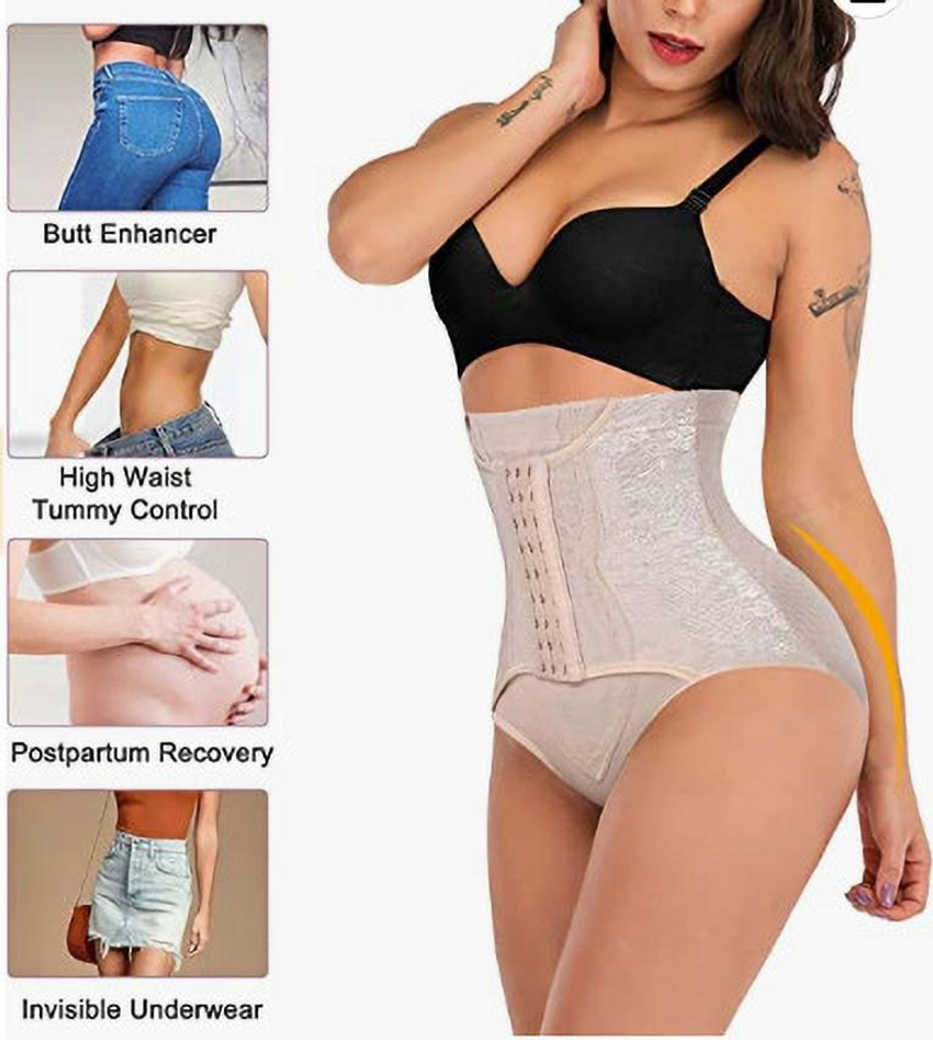 Olsic Women Tummy Belly Control High Waist Slimming Shapewear Panty Girdle Underwear Women Shapewear