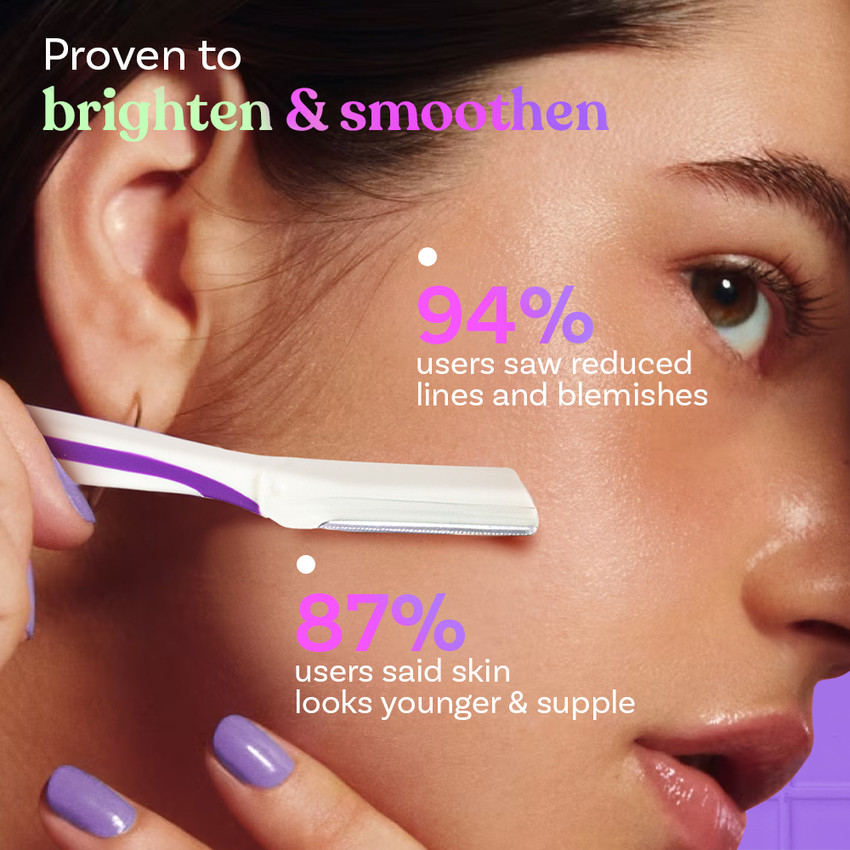 Women Facial Hair Razor FURR Reusable Face Razor For Women Facial Hair