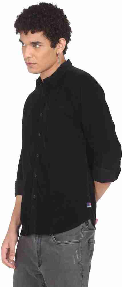 Flying Machine Black Shirts