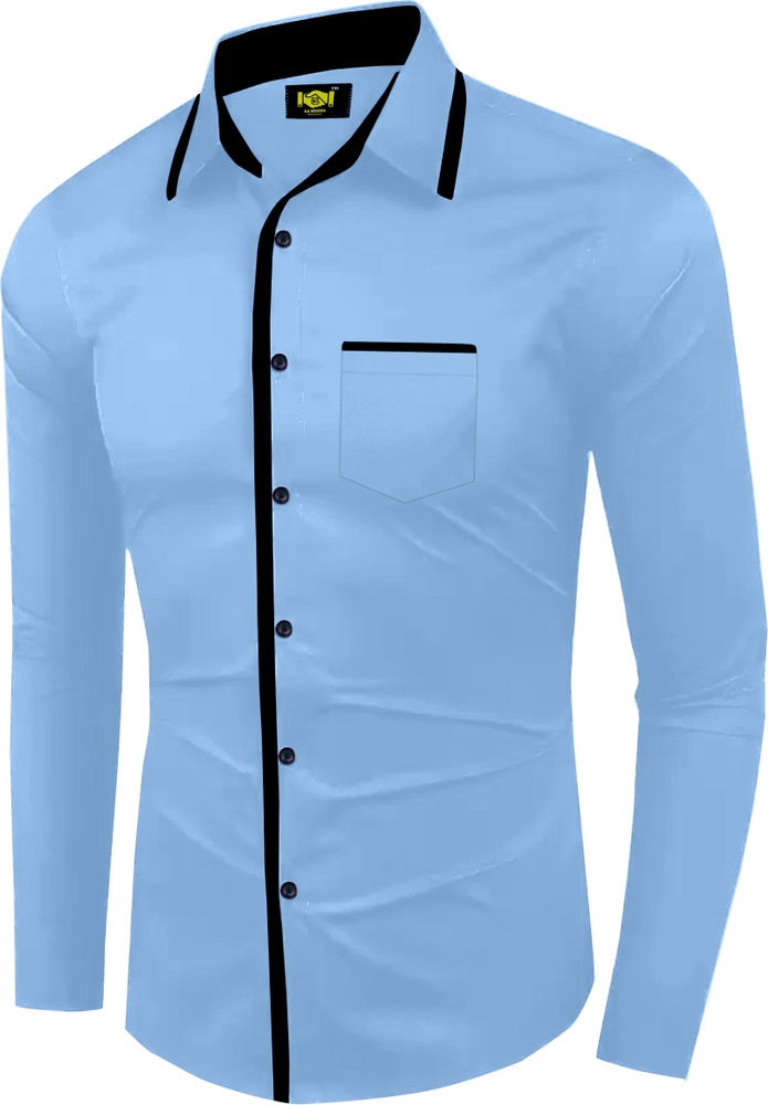 NAITRA ENTERPRISE Men Solid Casual Light Blue Shirt Buy NAITRA ENTERPRISE Men Solid Casual Light Blue Shirt Online at Best Prices in India Flipkart