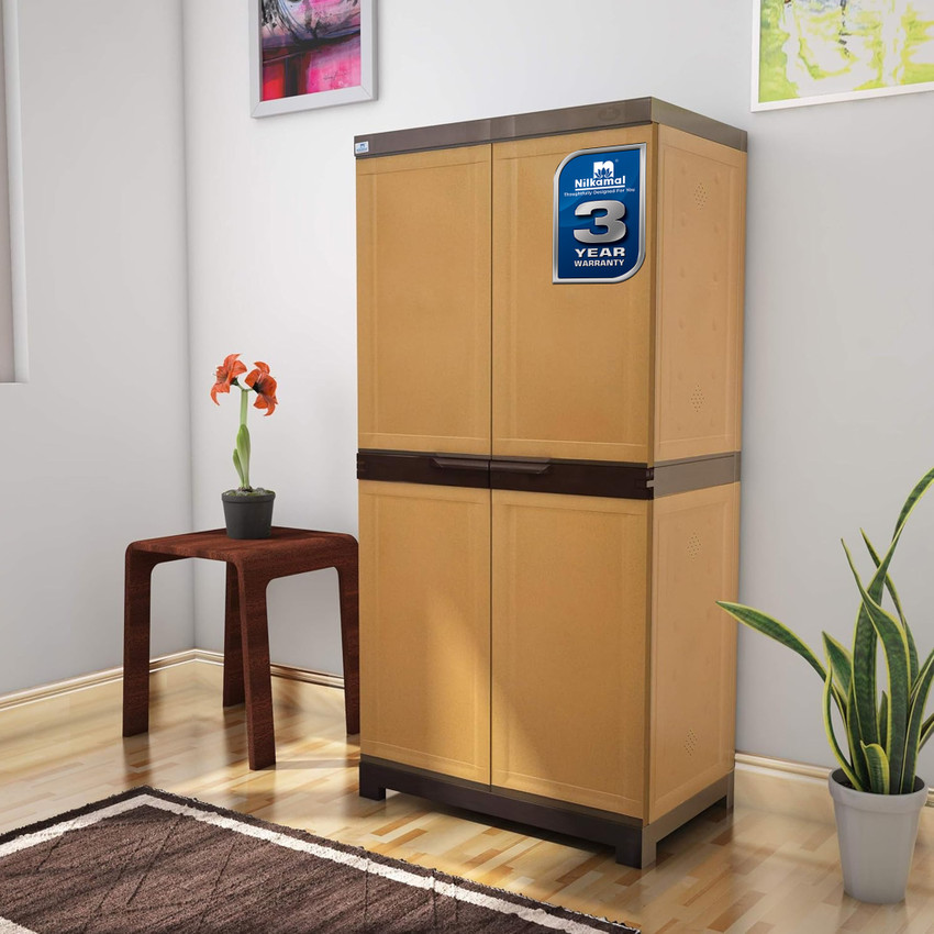 Nilkamal Freedom Mini 18 FMSC18 Compact Plastic Cabinet for Shoe Storage Space Organizer Plastic Shoe Rack
