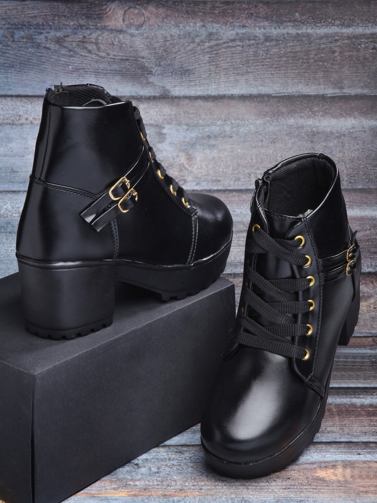 Leather Boots For Girls