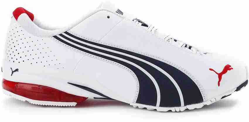 PUMA Jago Ripstop Running Shoes For Men Buy White New Navy High Risk Red Color PUMA Jago Ripstop Running Shoes For Men Online at Best Price Shop Online for Footwears in India Flipkart