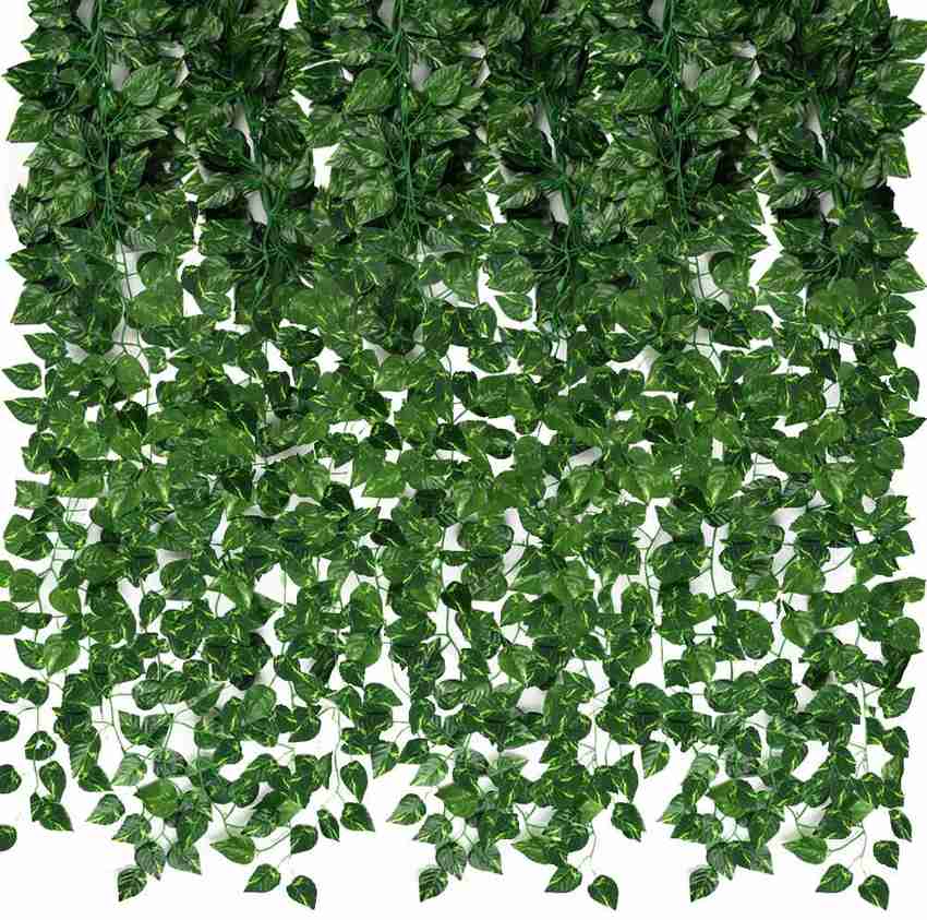 well art gallery Artificial Fake Vine Leaves Hanging for indoor outdoor Wall Decoration 4 pcs Artificial Plant Price in India Buy well art gallery Artificial Fake Vine Leaves Hanging for indoor