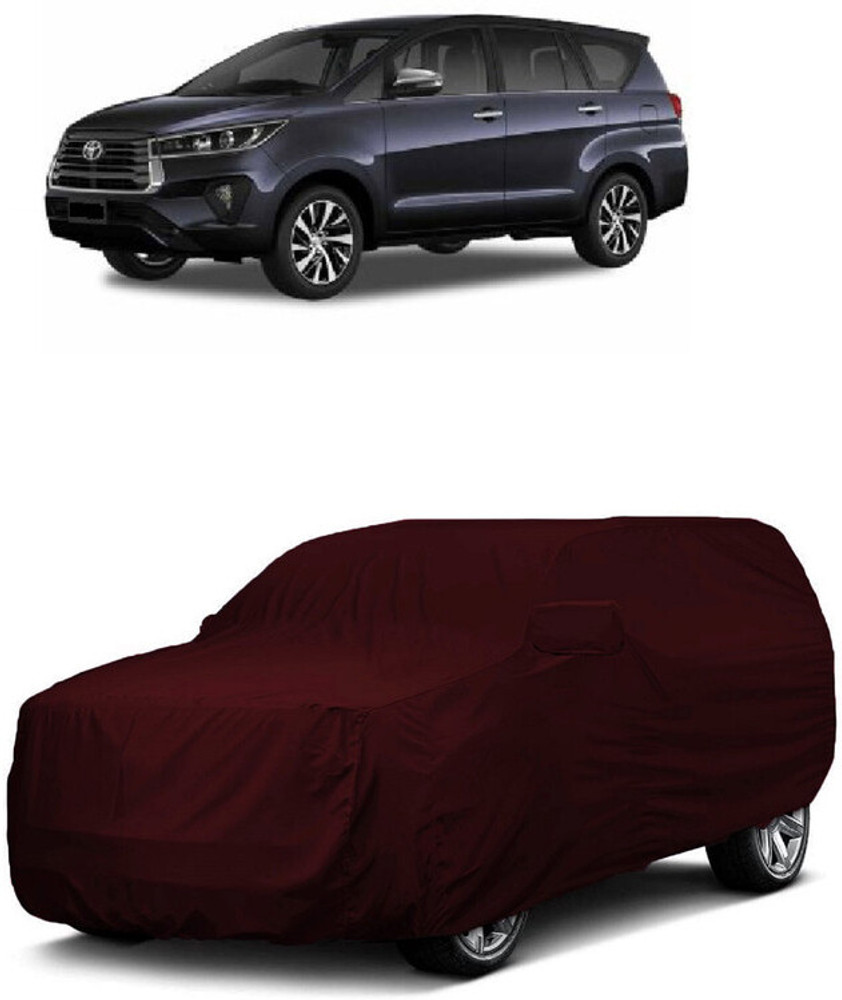 ANTOFY Car Cover For Toyota Innova Crysta 2.4 ZX MT With Mirror Pockets Price in India Buy ANTOFY Car Cover For Toyota Innova Crysta 2.4 ZX MT With Mirror Pockets online